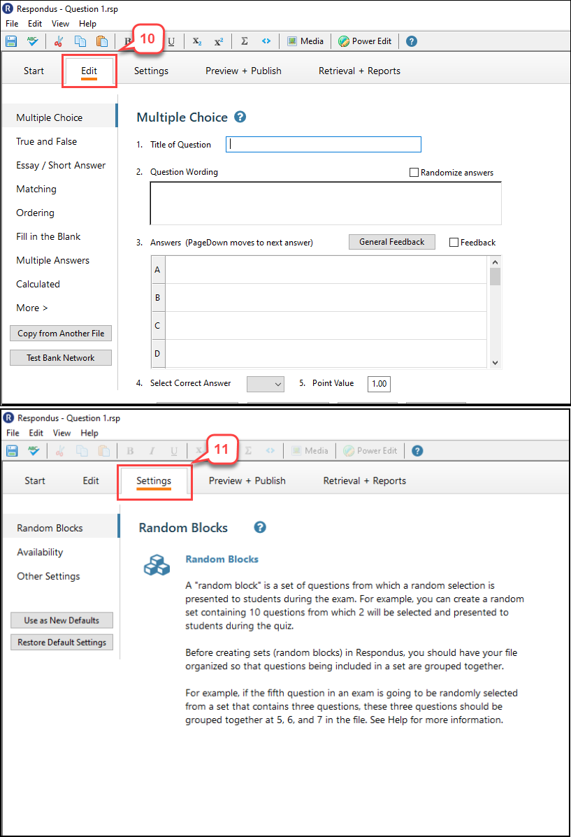 How To Import Exam Questions With Respondus Instruction Uh