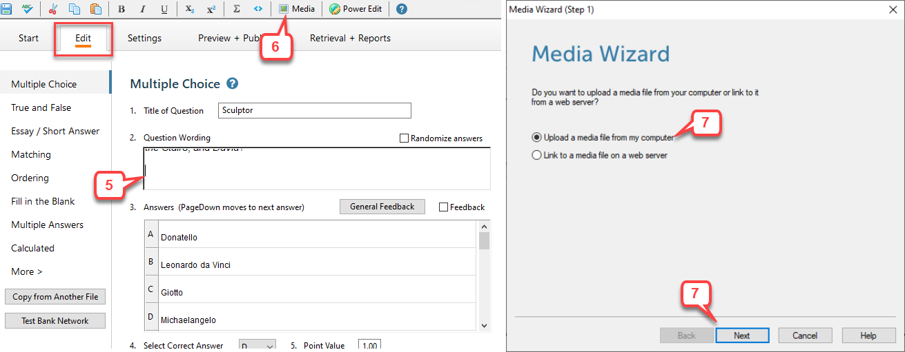 How To Insert An Image Into Respondus Exam Questions Instruction Uh