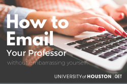 How to Email Your Professor – Instruction @ UH