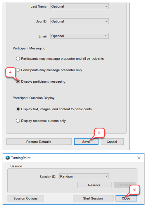 How to Disable Messaging – Instruction @ UH