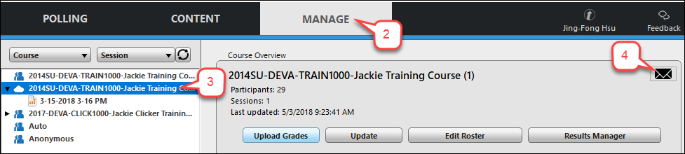 TP8: How to Email Unregistered Students from TurningPoint Desktop – Instruction @ UH
