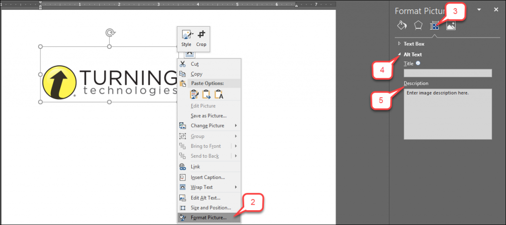 How to Create an Accessible Word Document – Instruction @ UH