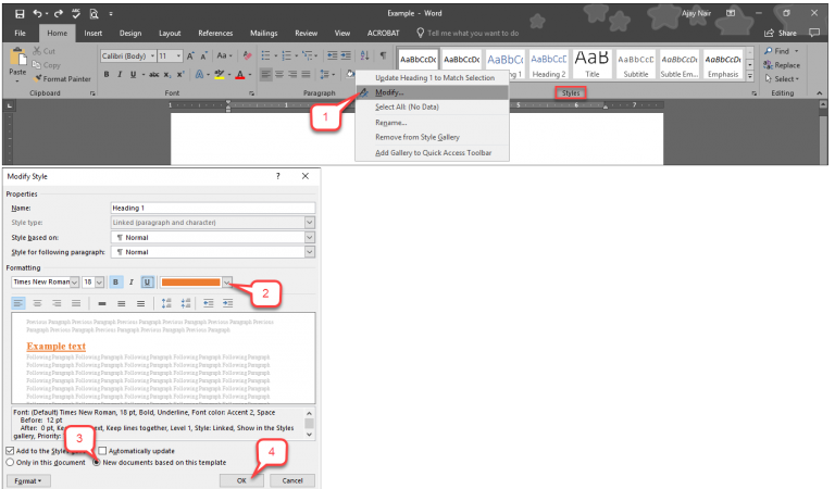 How to Create an Accessible Word Document – Instruction @ UH