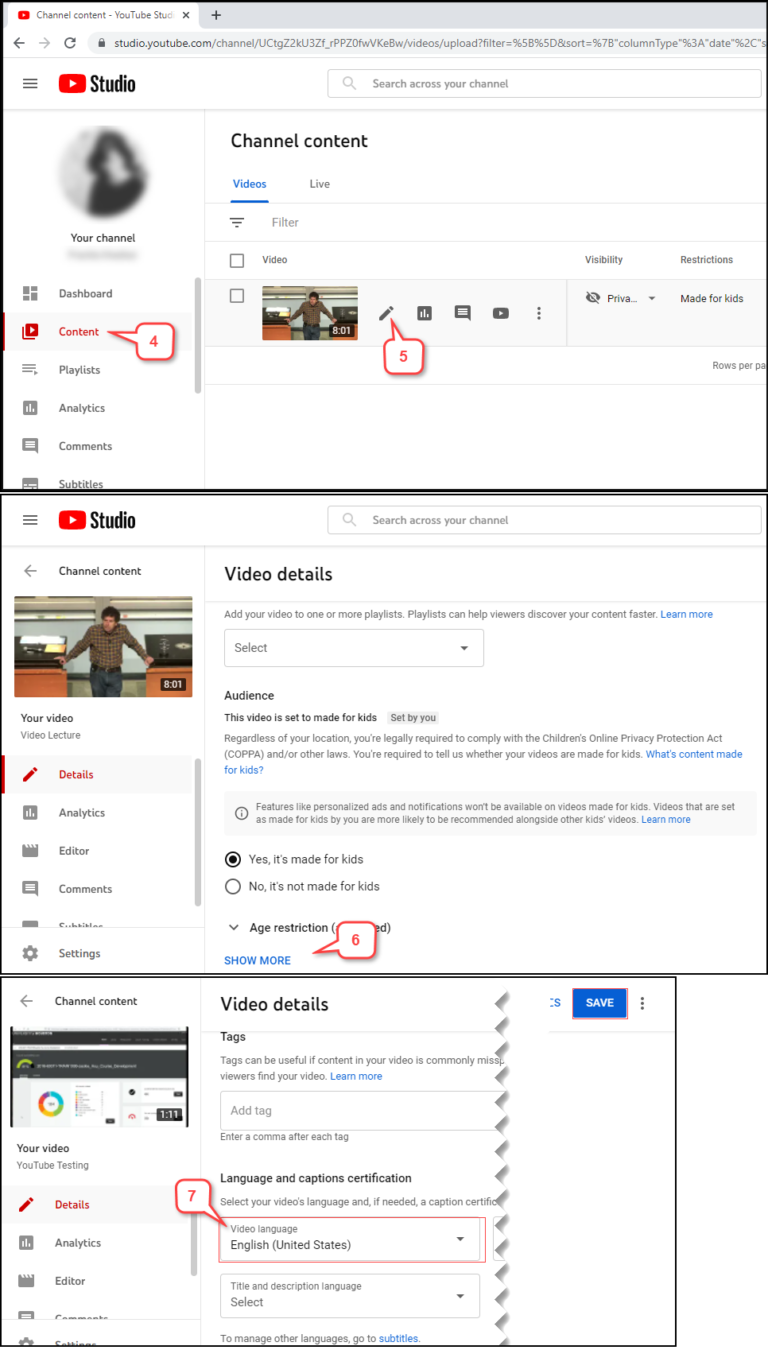 How to Generate Automatic Subtitles/Captions in YouTube Video – Instruction @ UH