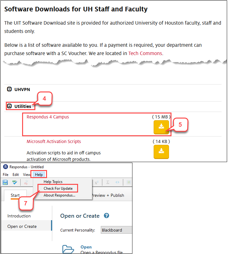 How To Get Started With Respondus Software Instruction Uh