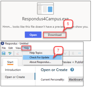 How to Get Started with Respondus Software – Instruction @ UH