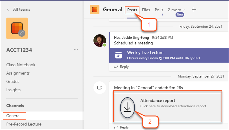 How To View And Download Meeting Attendance Report In Teams 