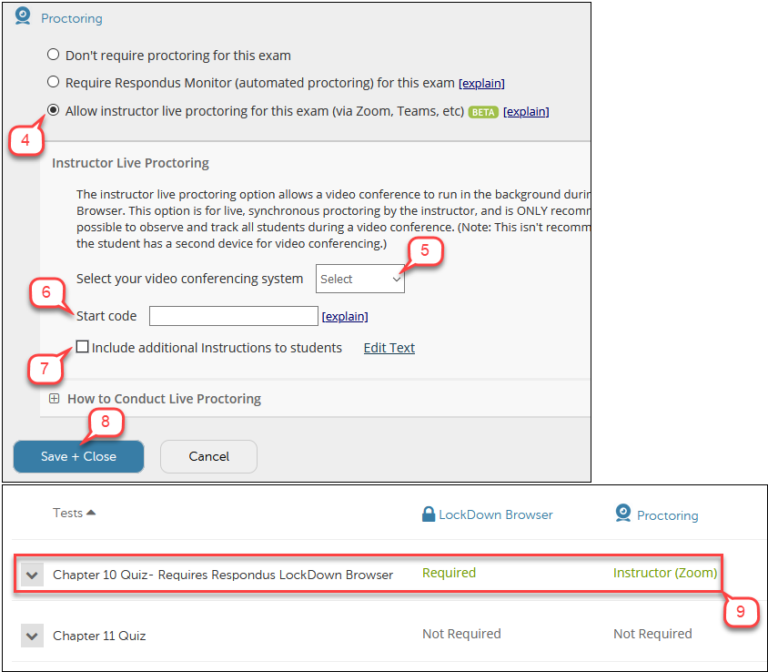 How to Setup an Exam with Lockdown Browser and Instructor Live ...