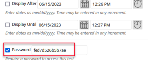 How to Remove a Canvas Quiz’s Access Code Copied from Blackboard ...