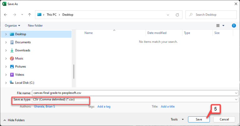 How to Upload Canvas Final Grades to PeopleSoft – Instruction @ UH