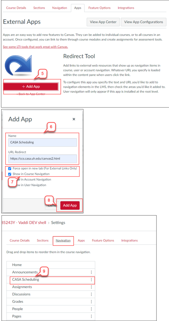 How to Add a Custom Link to Course Navigation – Instruction @ UH