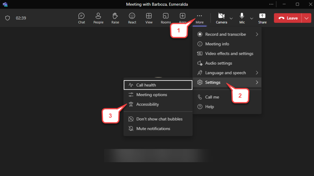 How to use Sign Language View in Microsoft Teams – Instruction @ UH