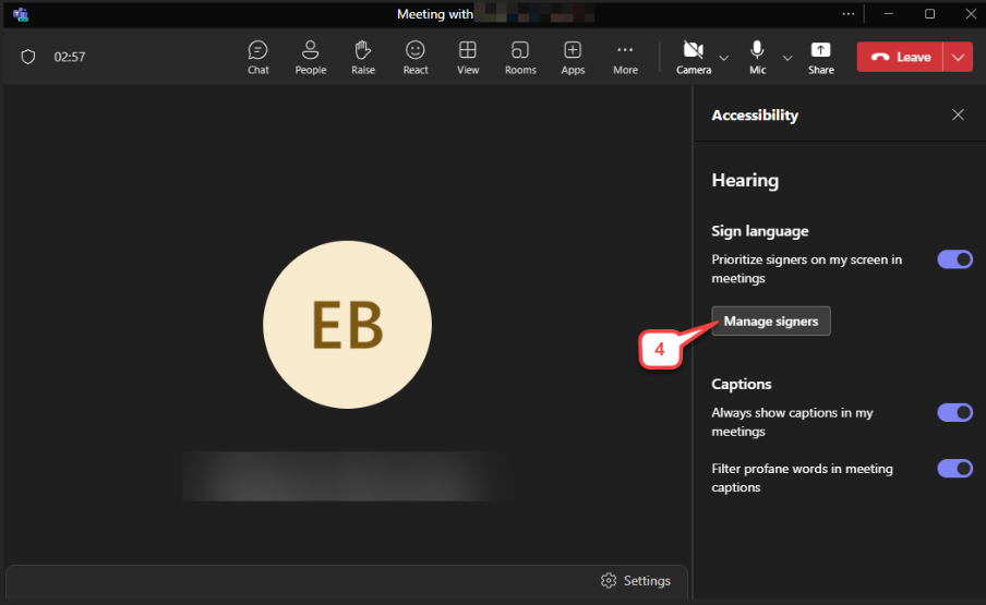 How to use Sign Language View in Microsoft Teams – Instruction @ UH