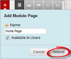 Creating-a-Module-Home-Page1 – Instruction @ UH