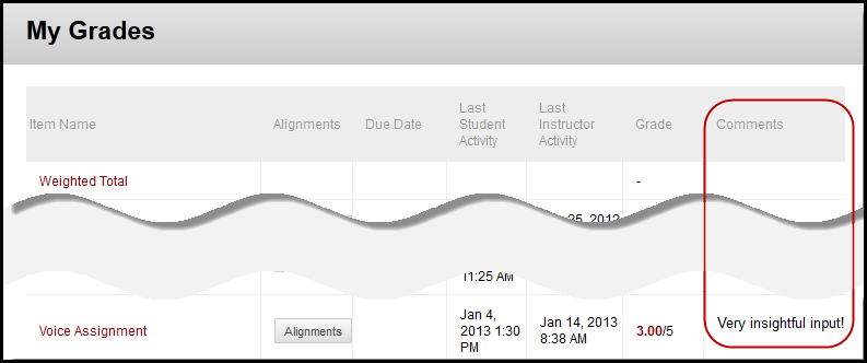 my_grades2 – Instruction @ UH